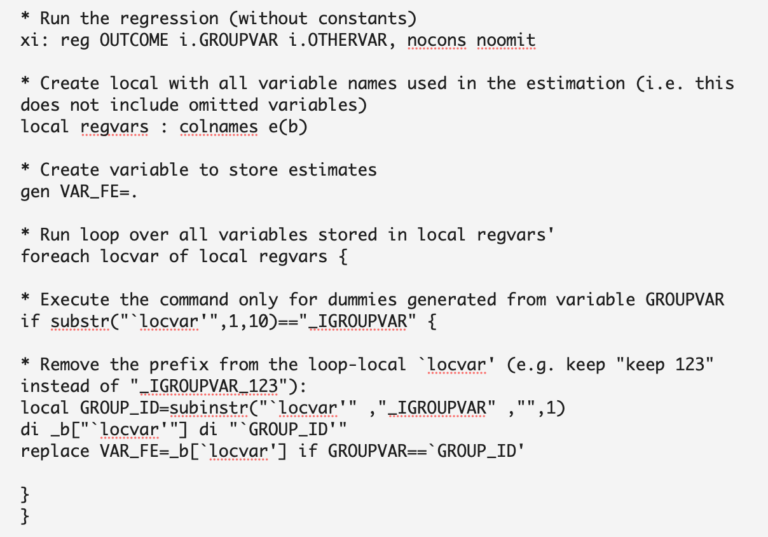 Check whether variable exists in if-conditions – StataTex Blog